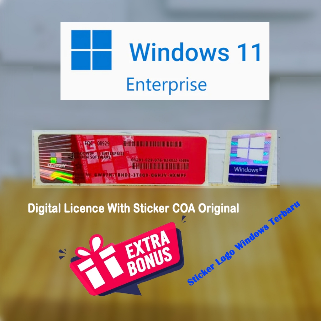 Jual Windows 11 Entrerprise (Stiker COA Key Original) | Shopee Indonesia