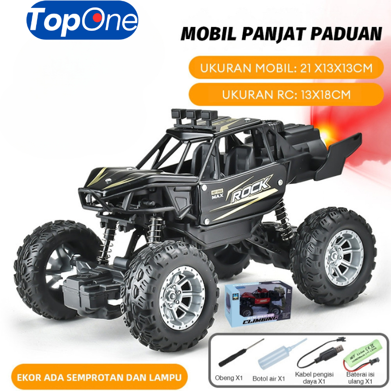 Jual Mobil Remote Control Spray Mobil Mobilan Offroad Alloy Climbing ...
