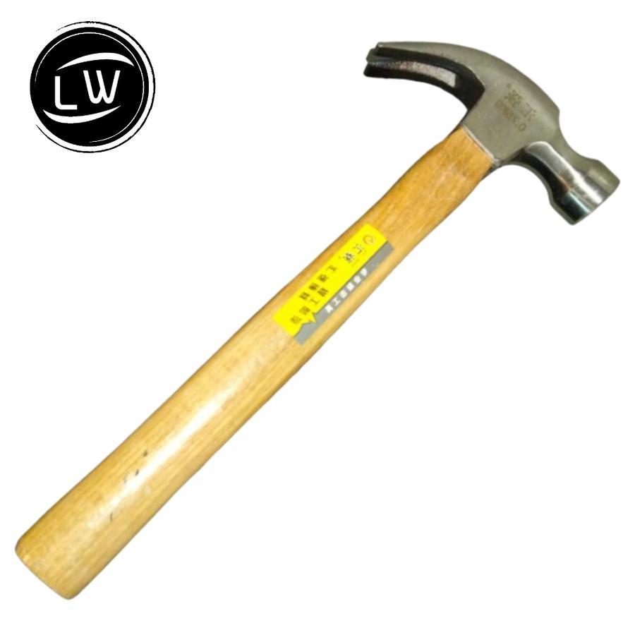 Jual PALU KAMBING GAGANG HANDLE KAYU / CLAW HAMMER GAGANG KAYU 0,25KG ...