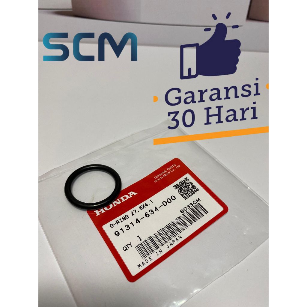 Jual O RING SEAL 27.6 x 4.1 Seal Sil Oring Pipa Pipe Connecting Waterpump Water Pump Honda 91314 ...