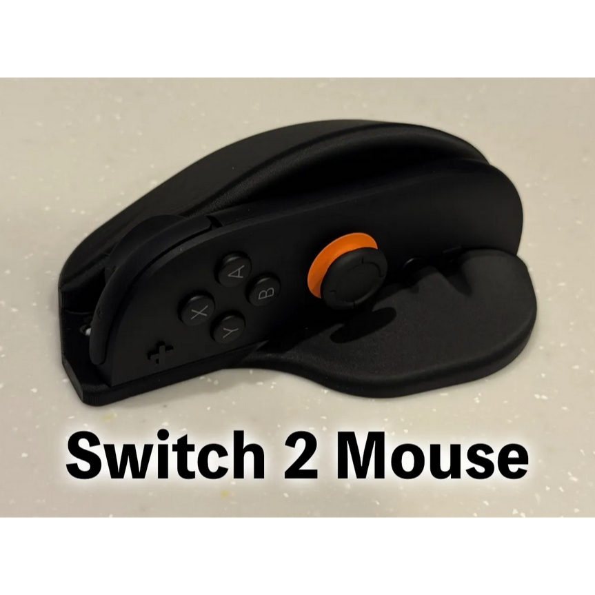 Jual 3D Print Adaptor Mouse Switch 2 JoyCon 2 (Desain Ergonomis ...