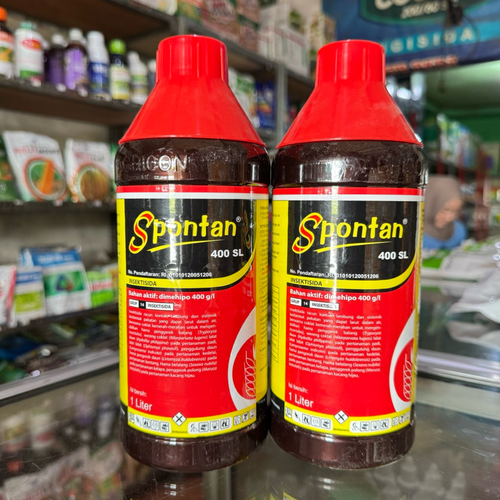 Jual SPONTAN 400SL - 1 Liter Insektisida Dimehipo Ampuh Mengatasi Ulat ...