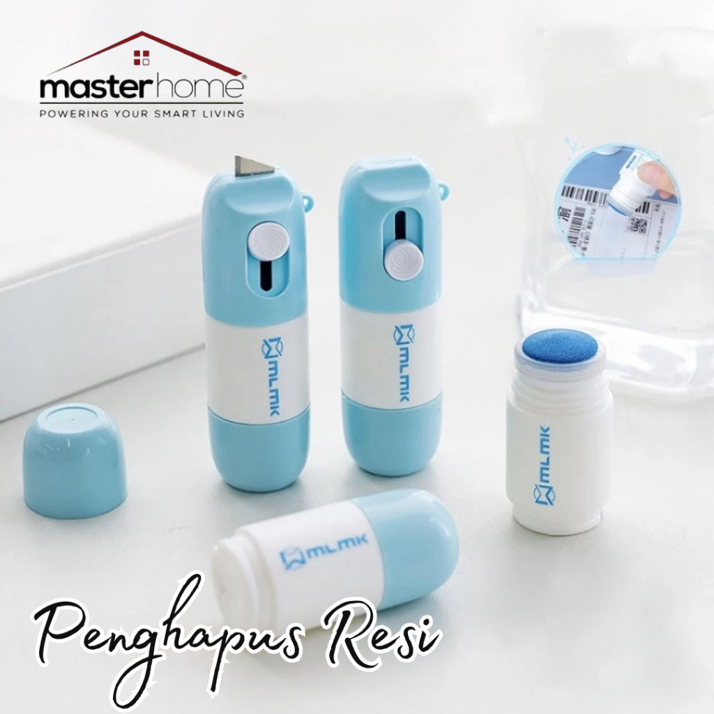 Jual Masterhome Stempel Penghapus Resi 2in1 Cutter | Roller Stamp ...