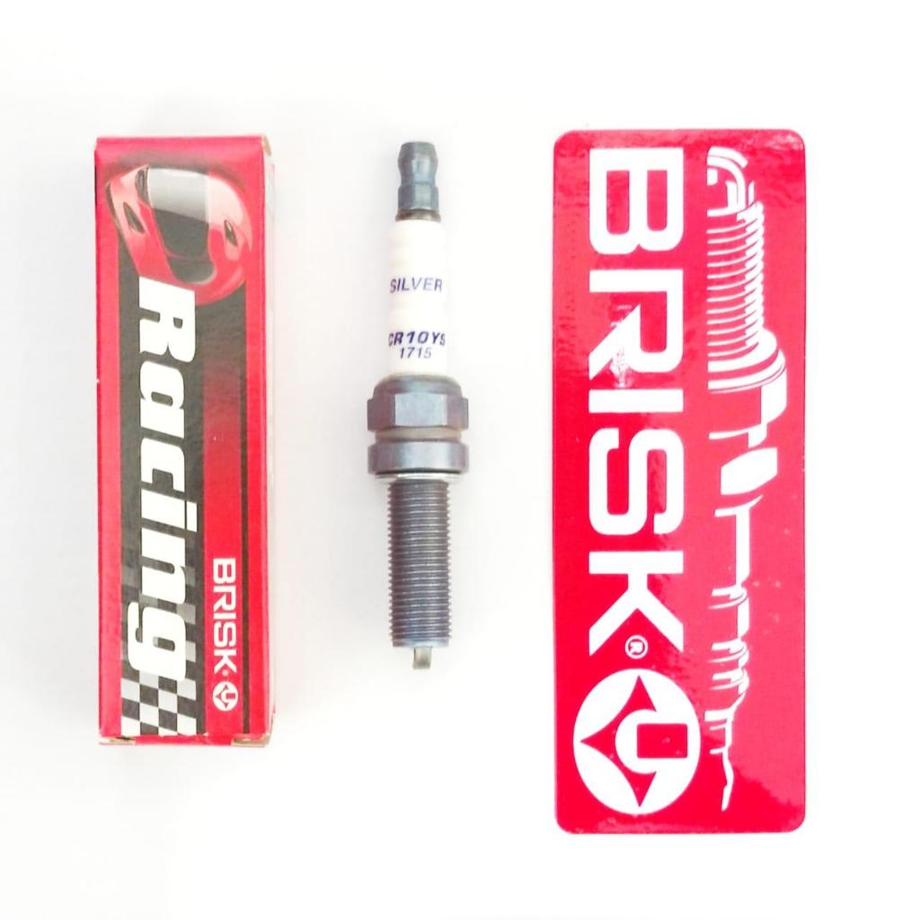 Jual BUSI BRISK SILVER RACING CR10YS XMAX NINJA FI 2018 CBR 250RR PCX ...