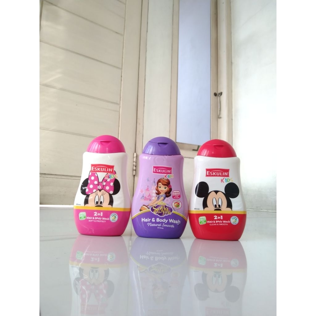 Jual BOTOL KOSONG/BEKAS SAMPO ESKULIN KIDS 280 ML | Shopee Indonesia