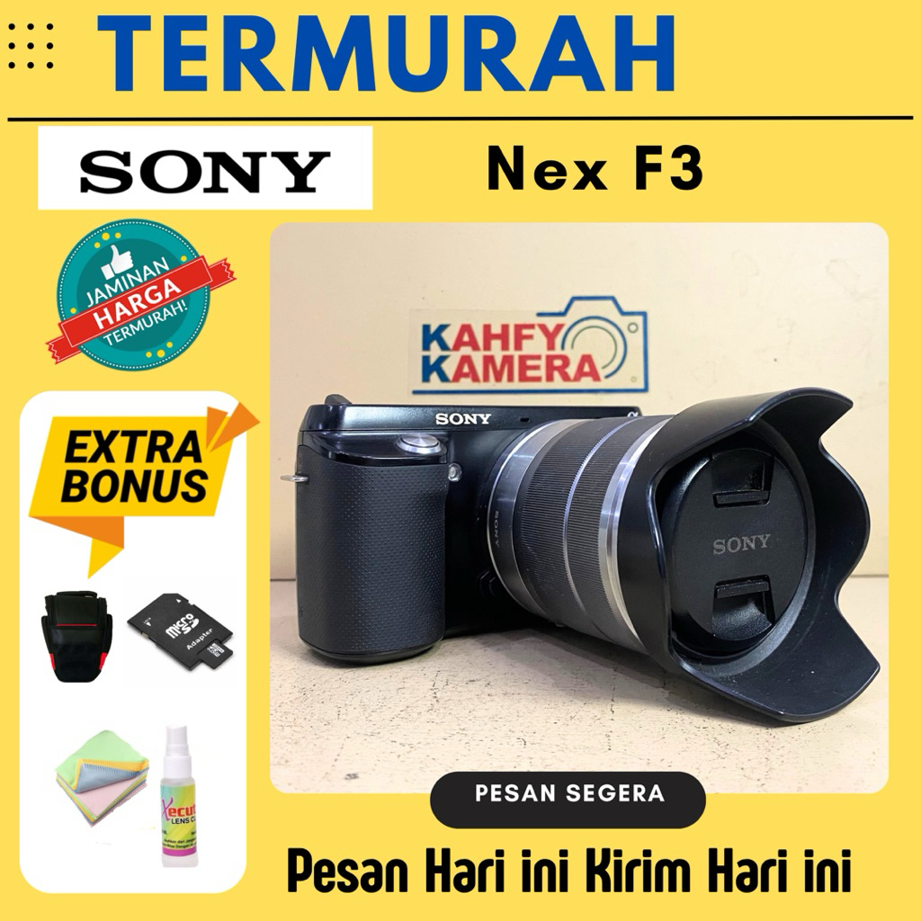 Jual Mirrorless Sony Nex-f3 | Shopee Indonesia