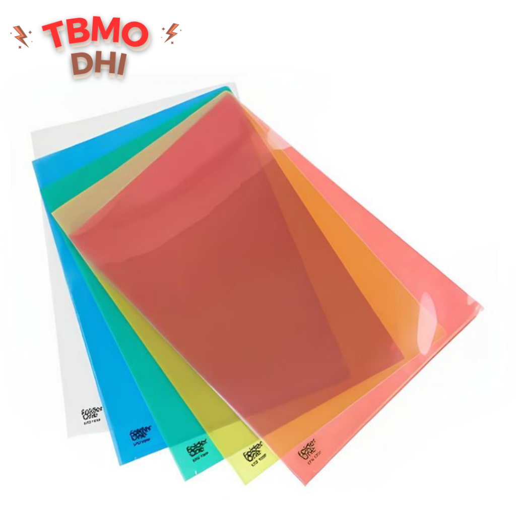 Jual TBMO PACK FOLDER ONE MAP L (CLEAR SLEEVES ) UKURAN FOLIO 12PCS ...