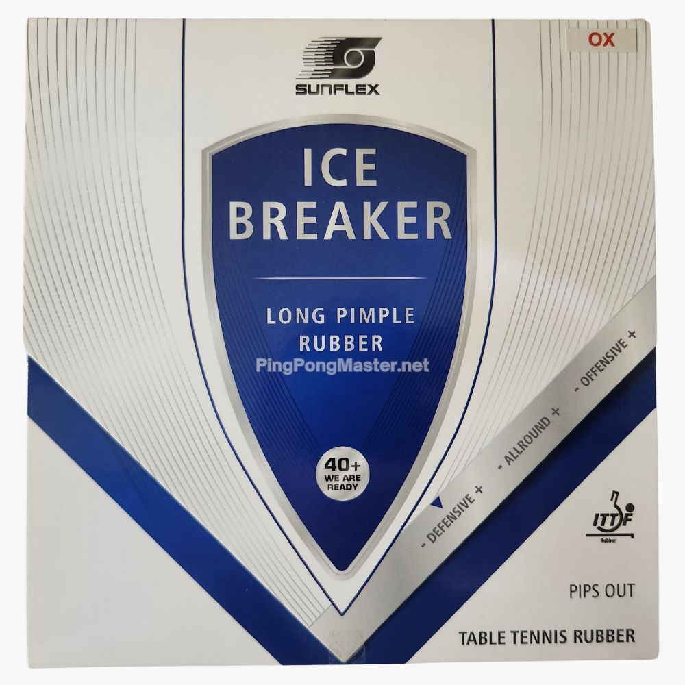 Jual Sunflex Ice Breaker OX Long Pimple - Karet Pingpong Bet Tenis Meja ...