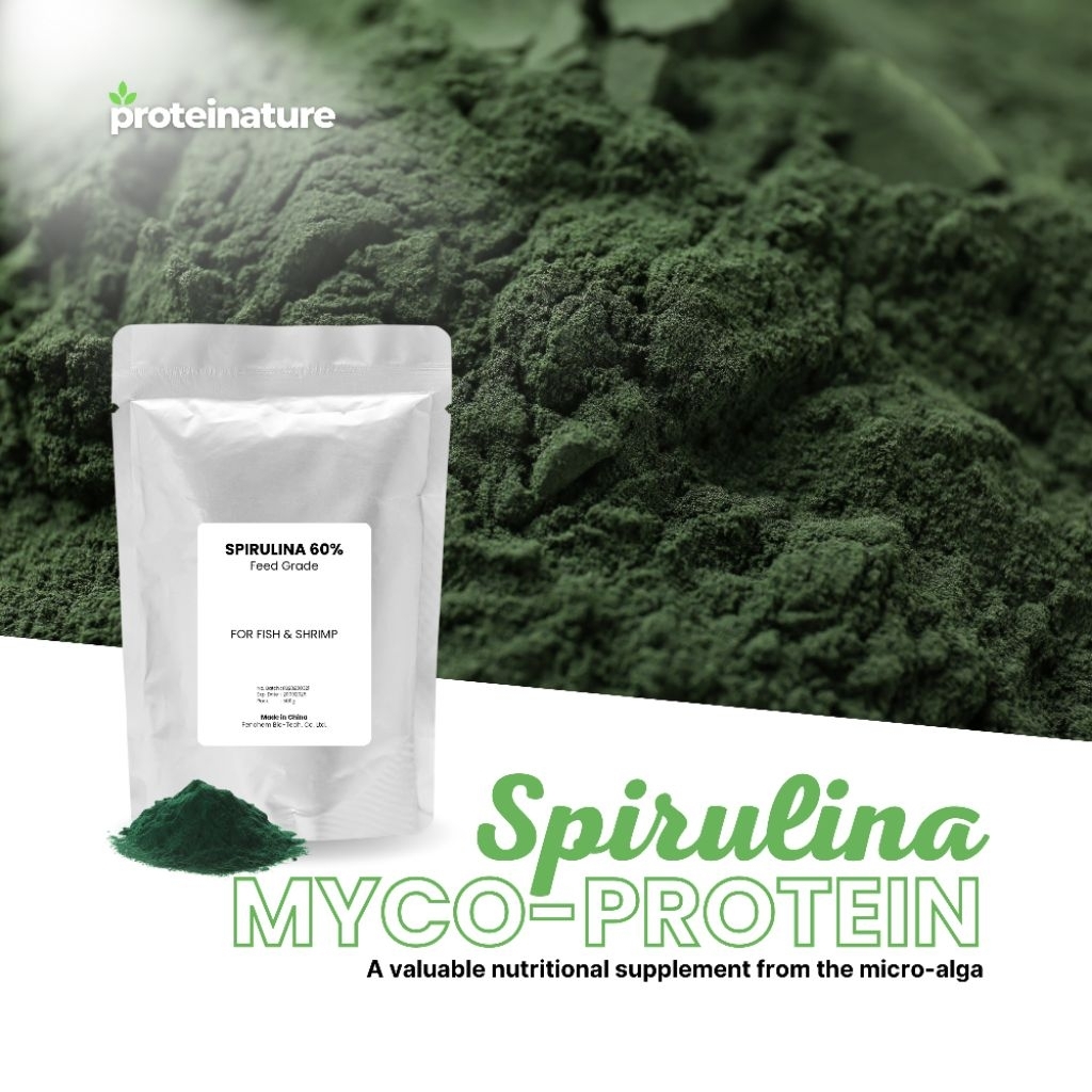 Jual SPIRULINA Powder Platensis Spiruganik Protein 60% Micro Alga ...