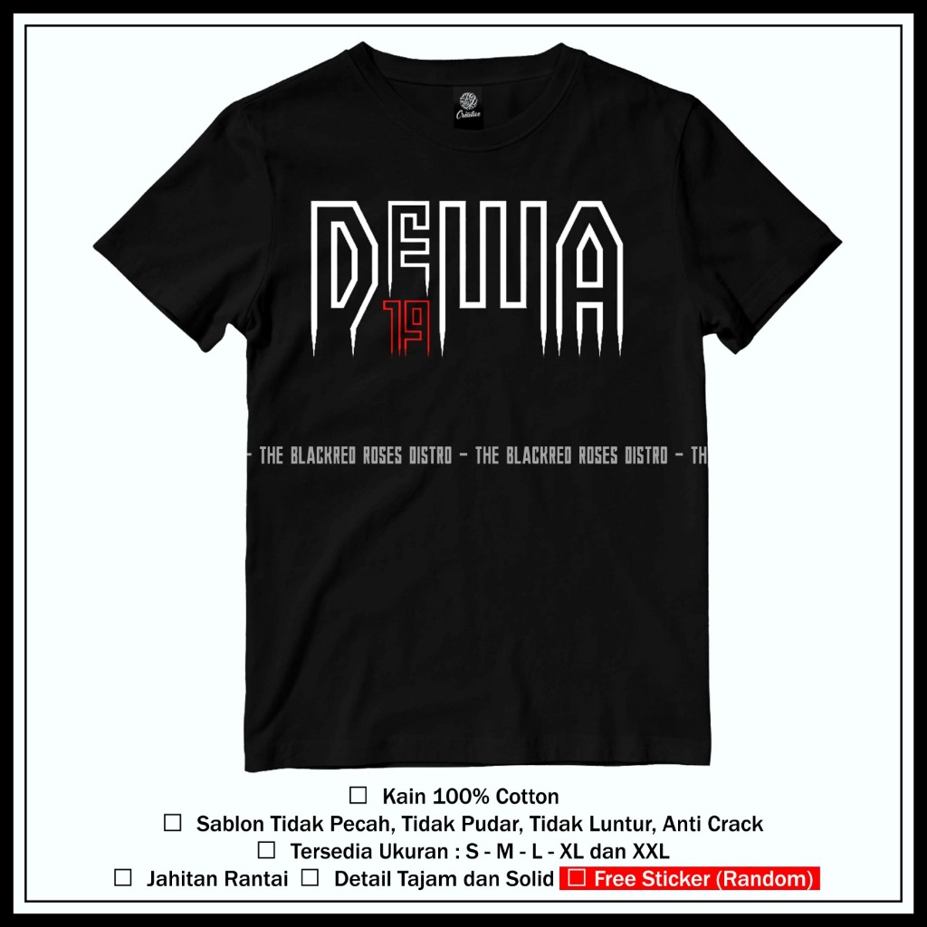 Jual Kaos Dewa 19 - Logo Terbaru 2024 | Shopee Indonesia