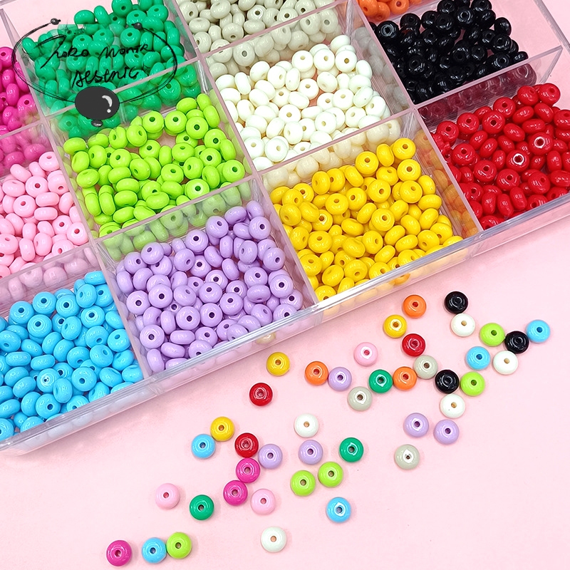Jual ISI 50PCS Manik-manik Dalam Lingkaran Berwarna | Shopee Indonesia