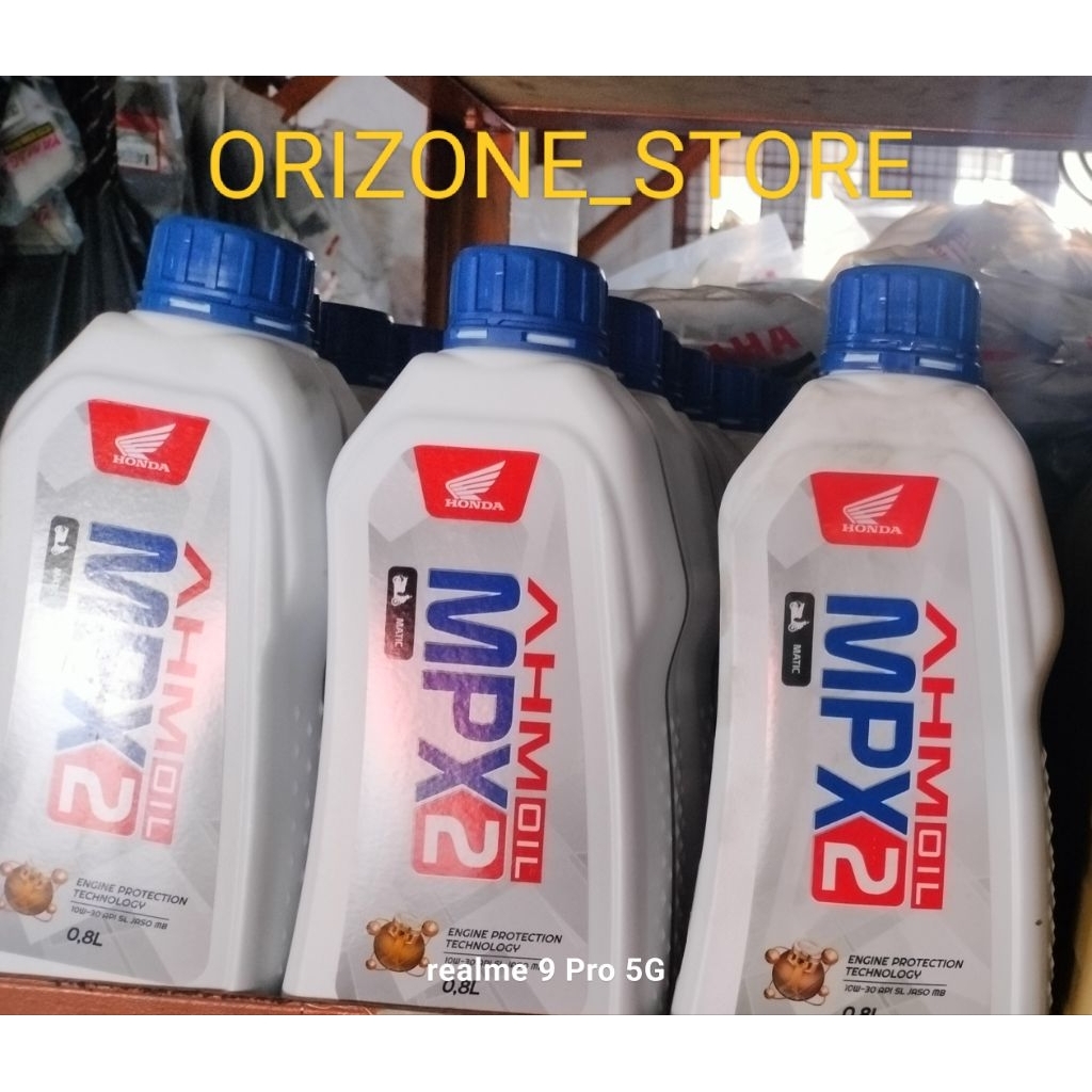 Jual Oli MPX2 0,8 liter 10W-30 matic Original. | Shopee Indonesia