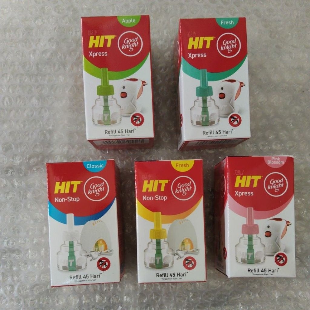 Jual Hit nonstop alat+isi ulang dan refill anti nyamuk 45hari 35ml ...