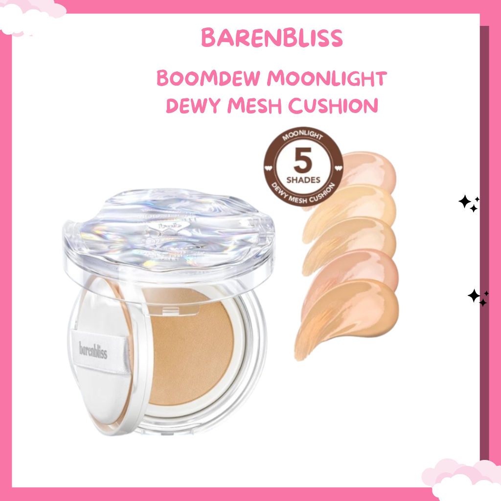 Jual BNB Barenbliss Bloomdew Moonlight Dewy Mesh Cushion Spf 50 PA ...