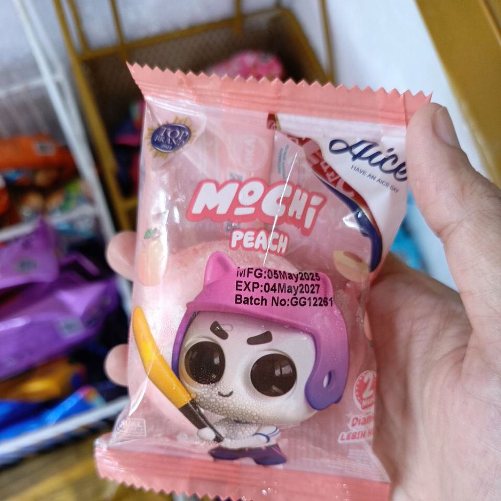 Jual mochi ice cream aice / mochi vanila/mochi mango/mochi durian/ice ...