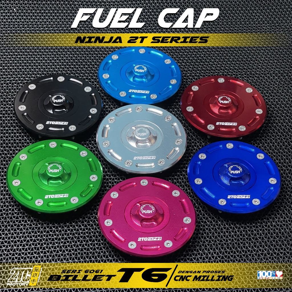 Jual TUTUP TANKI FUEL CAP NINJA 2TAK SERIES NINJA R RR SS ORIGINAL ...