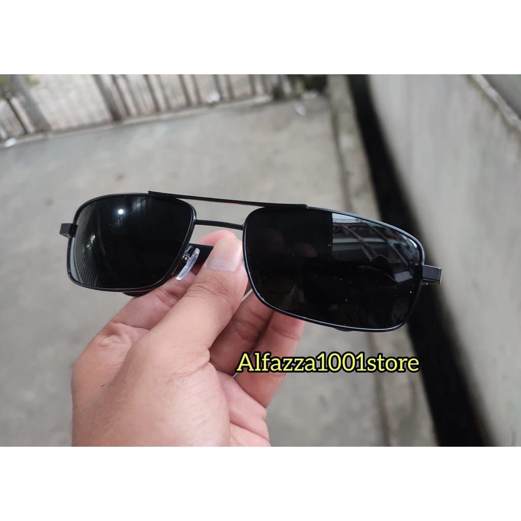 Jual Cobra 5003 Kacamata Hitam Model Police Sunglasses Pria Bahan Besi Premium Murah | Shopee ...