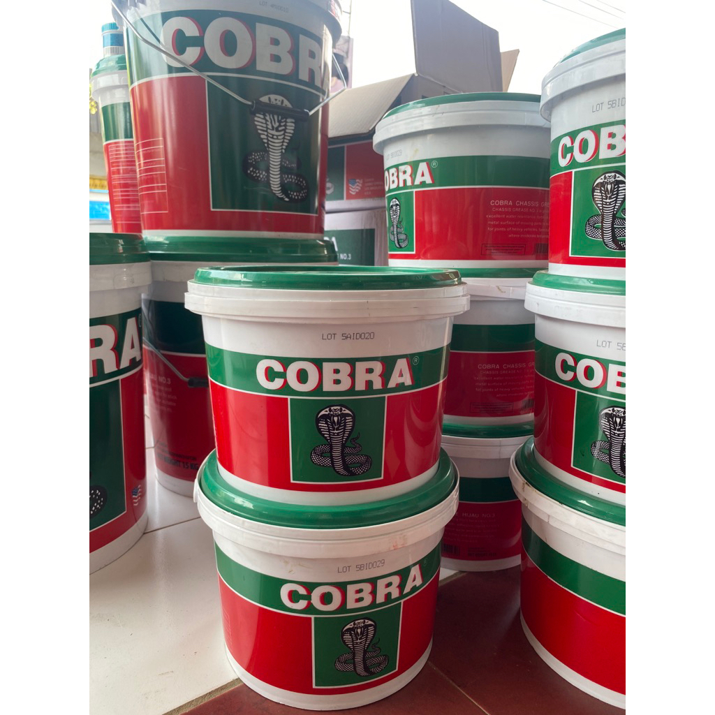 Jual Stempet Grease Gemuk Cobra Hijau 5KG | Shopee Indonesia