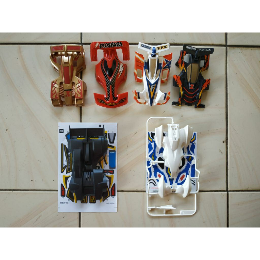 Jual Body Tamiya Fighter Magnum VFX Neo Tridagger X ZMC Diospada ...