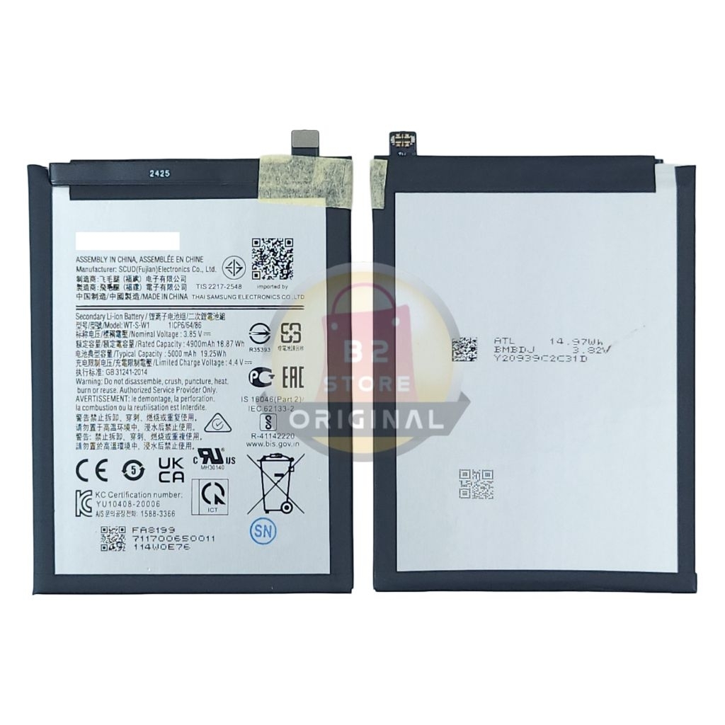 Jual BATERAI WT-S-W1 FOR SAMSUNG A04 / A04E / A14 5G / A22 5G BATTERY ...