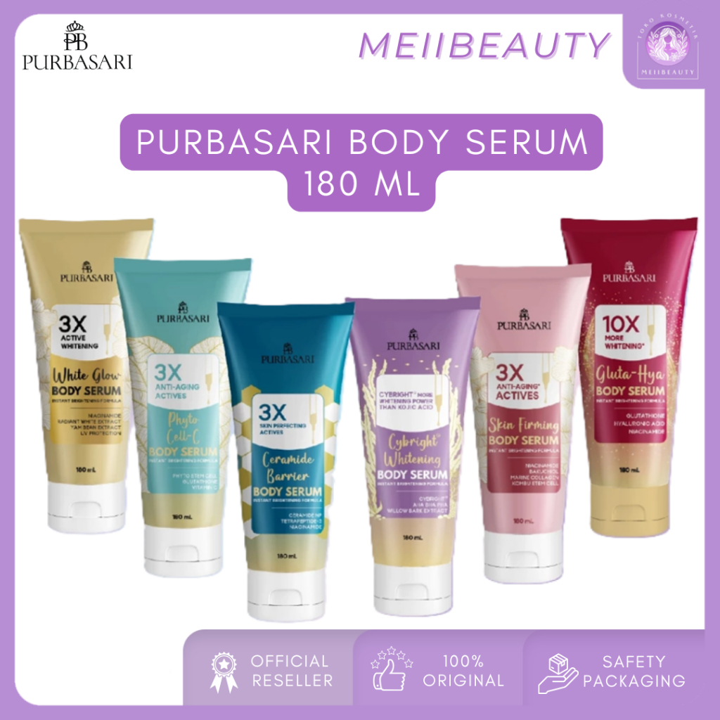 Jual PURBASARI Body Serum Cybright Whitening, Skin Firming, Phyto Cell-C, Ceramide Barrier ...