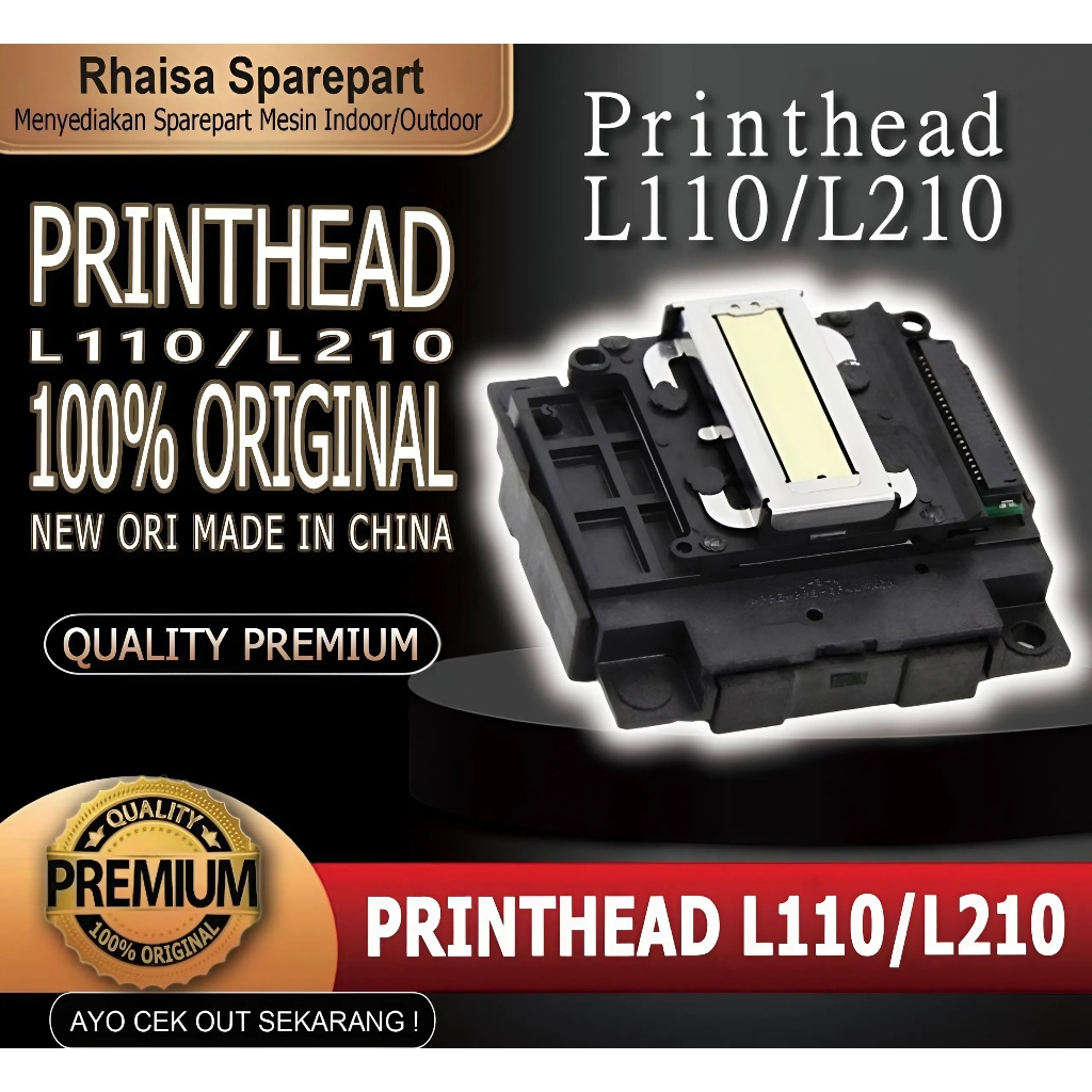 Jual (COD)100% NEW ORI PRINTHEAD SEGEL EPSON L210 L130 L120 L110 ...