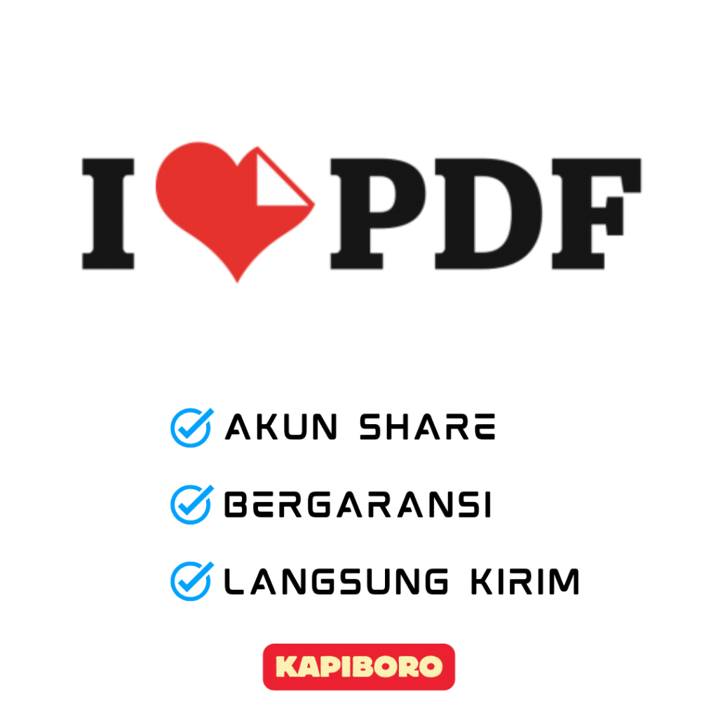 Jual love pdf premium Akun Resmi Bergaransi | Ilovepdf Merge/Edit PDF to Word | Watermark remove ...