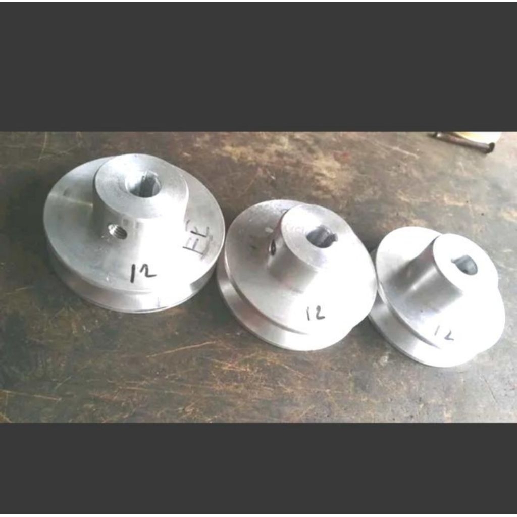 Jual pulley pully A1 3" inch as 25 mm puli alumunium | Shopee Indonesia