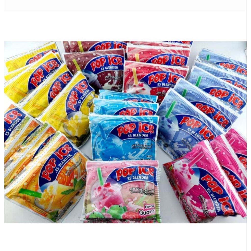 Jual POP ICE Minuman Renceng 10pcs All Varian | Shopee Indonesia