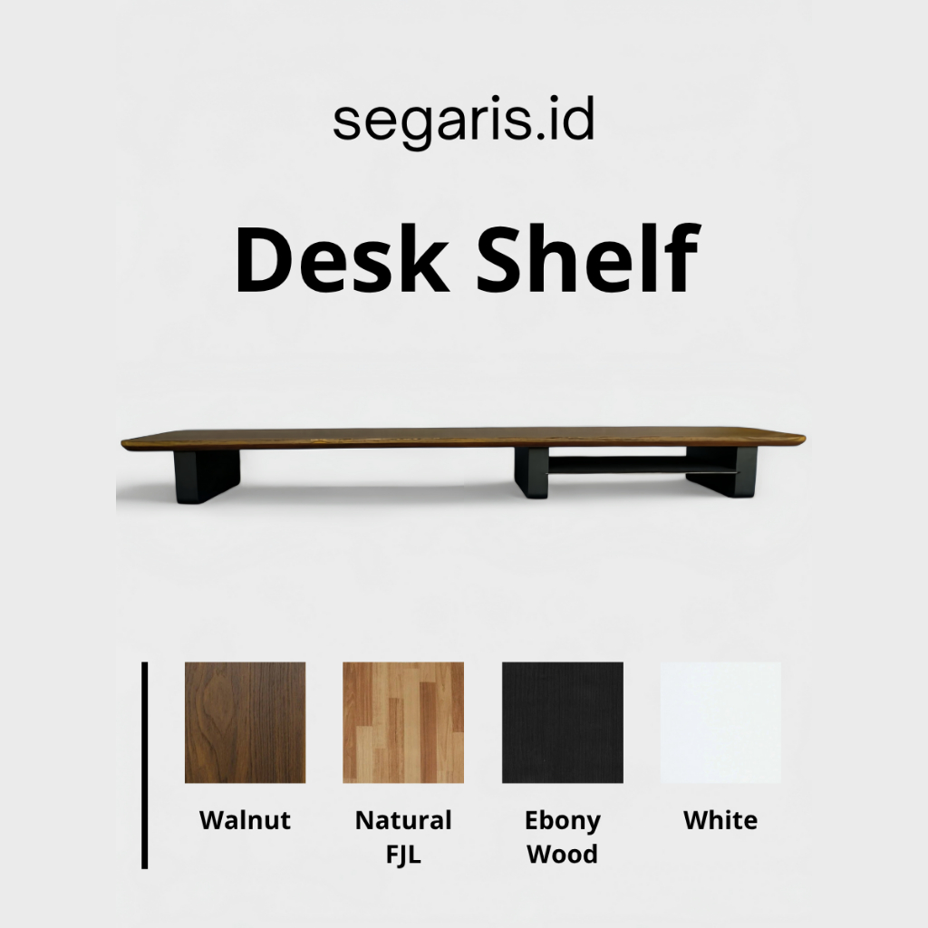 Jual Desk Shelf / Monitor Stand Riser / Meja Monitor / Meja Laptop ...