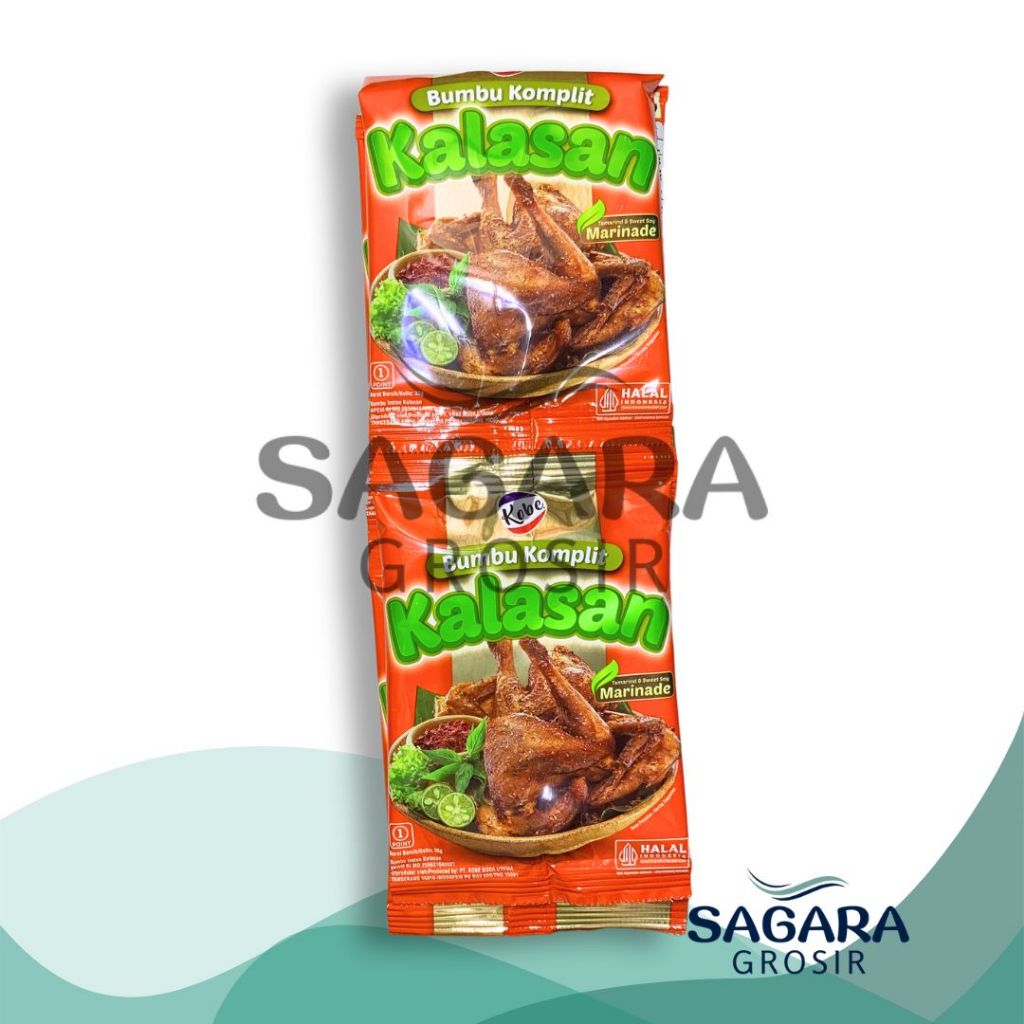 Jual Kobe Bumbu Komplit Kalasan 12 Sachet 1 Renceng | Shopee Indonesia