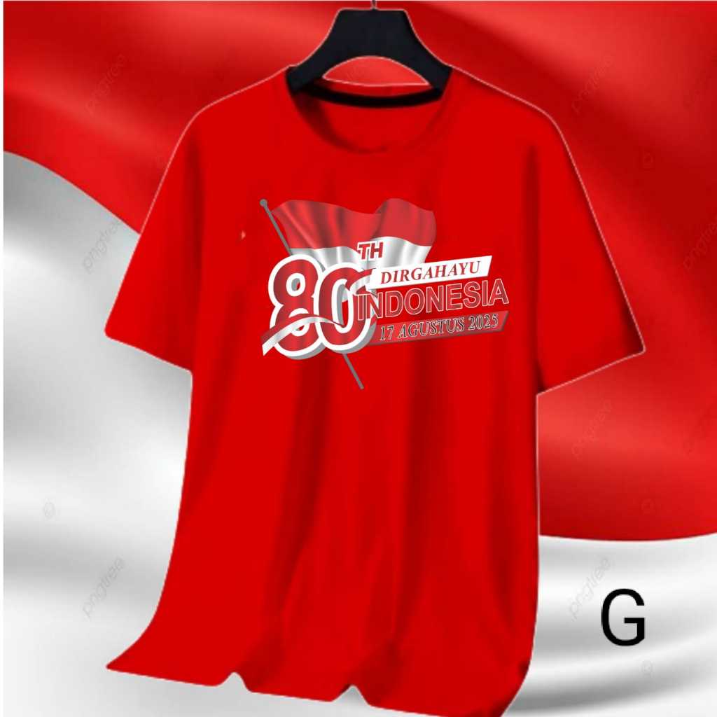 Jual BAJU KAOS PRIA WANITA DEWASA 17 AGUSTUS HUT RI KEMERDEKAAN ...