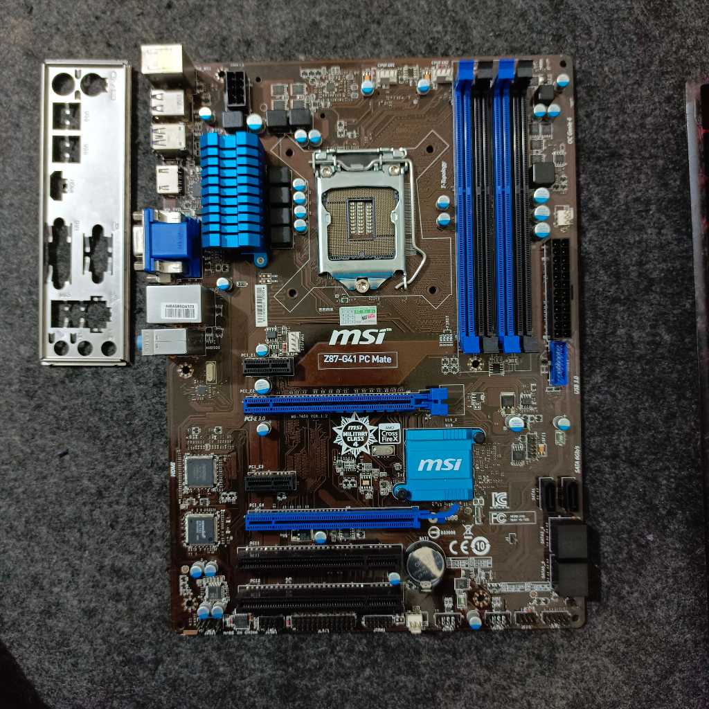 Jual Motherboard Intel Z87 Socket LGA 1150 Gen 4 DDR3 | Shopee Indonesia
