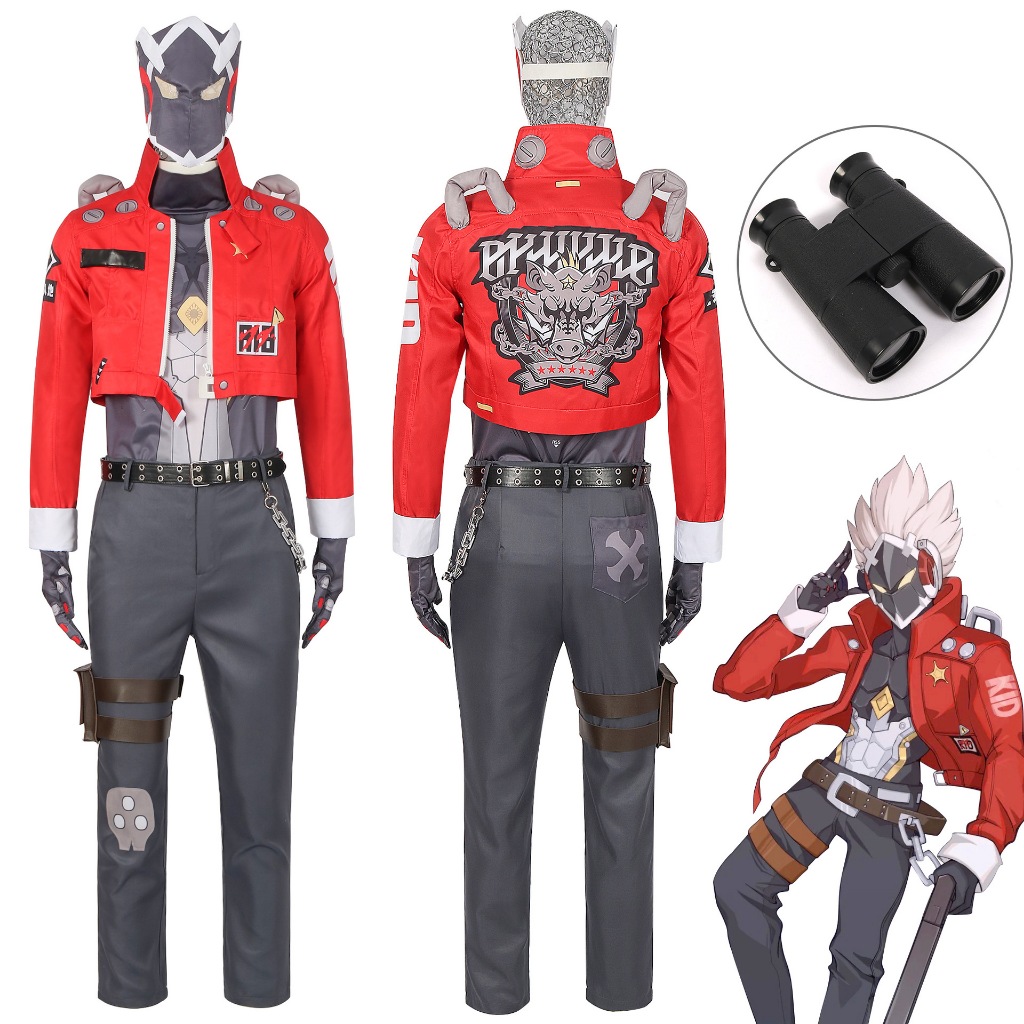 Jual Zenless Zone Zero cos Billy the Kid cosplay costume suit | Shopee ...