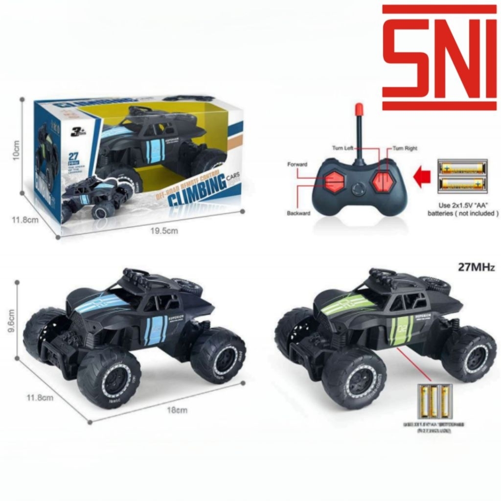Jual Mainan Mobil RC Climbing Car Jeep Offroad Mainan Mobil Remote ...