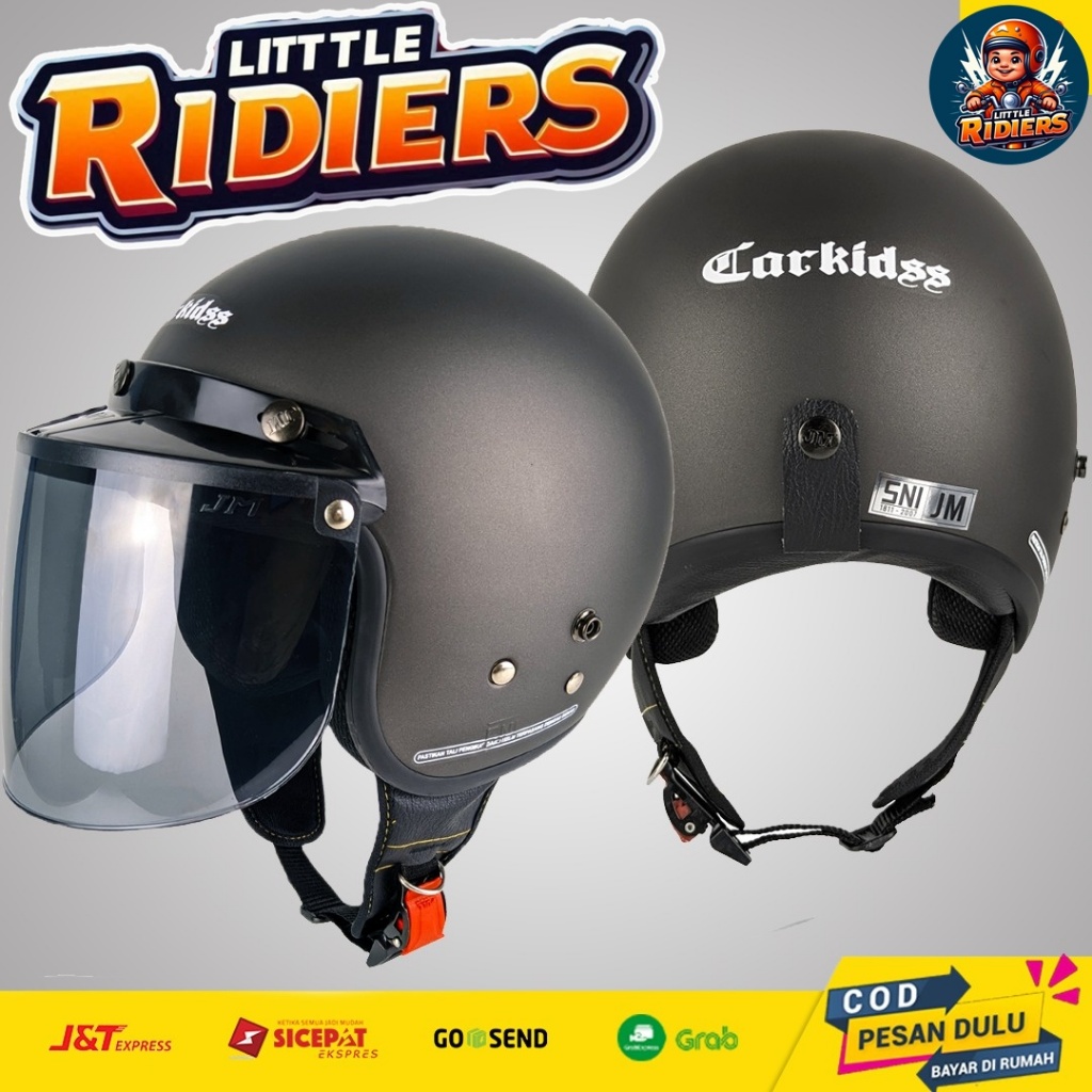 Jual Helm Retro Kids Bogo Anak Perempuan Laki Laki Umur 1 2 3 4 5 6 ...