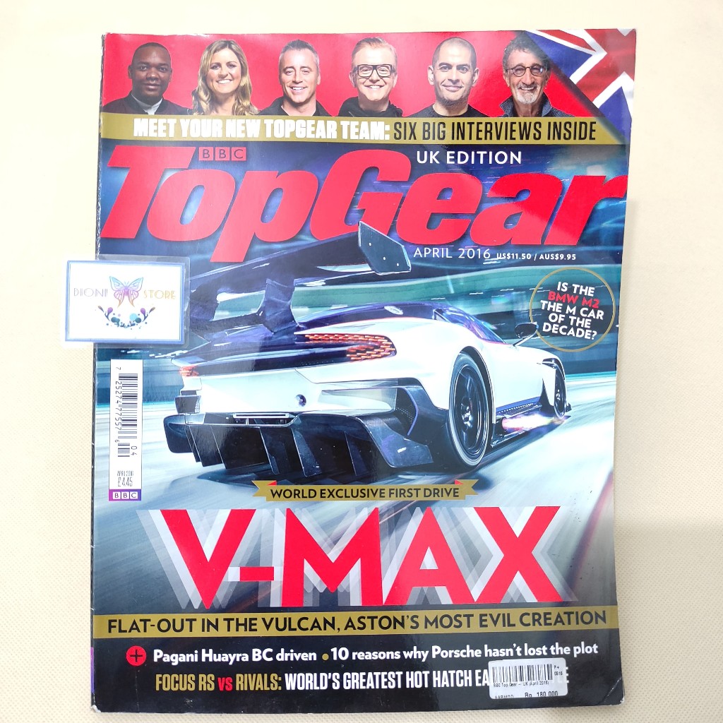 Jual (ORIGINAL) Majalah BBC TopGear - World Exclusive First Drive V-MAX - BMW M2 (April 2016 ...