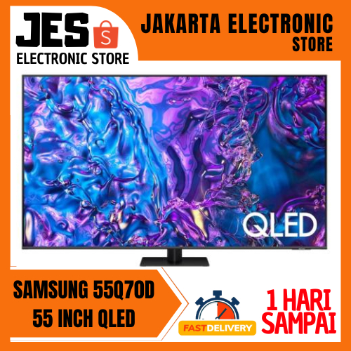 Jual TV SAMSUNG 55Q70D 55 INCH QLED ULTRA HD 4K HDR W/TIZEN OS SMART TV 2024 // 55Q70B | Shopee ...
