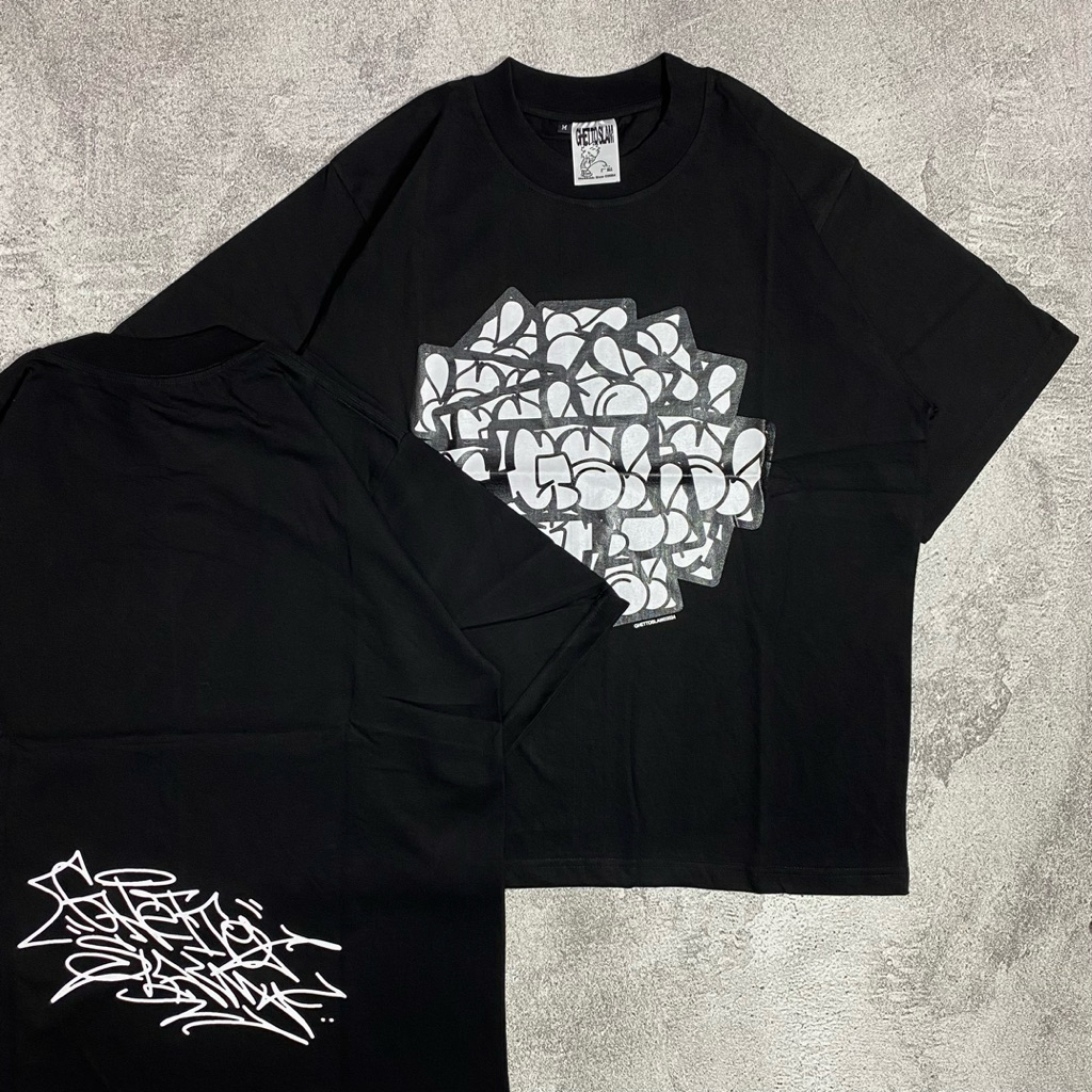 Jual GHETTO SLAM - THROW UP HITAM | Shopee Indonesia