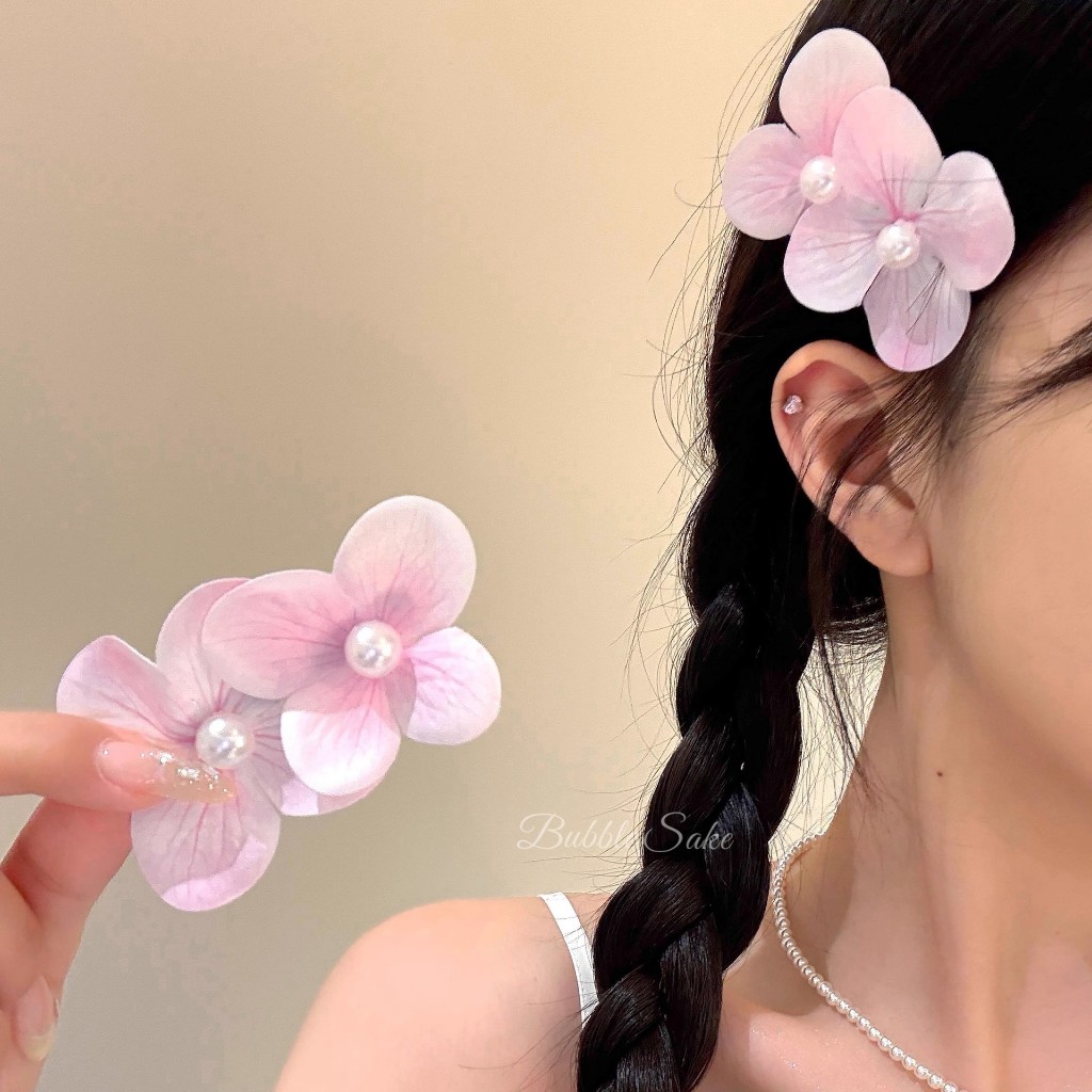 Jual COD ️1Pc Jepit Bunga Phalaenopsis Rambut Klip Rambut Wanita Pantai ...