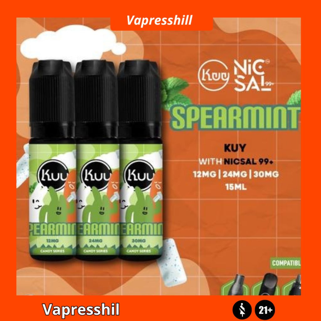 Jual KUY LIQUID CANDY SPEARMINT SALT 15ML 100% AUTHENTIC | Shopee Indonesia