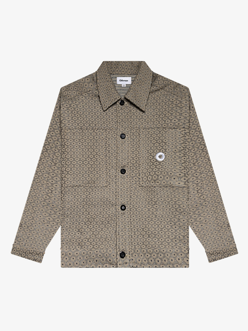 Jual Othman - Dot Sand Boxy Jacket | Shopee Indonesia