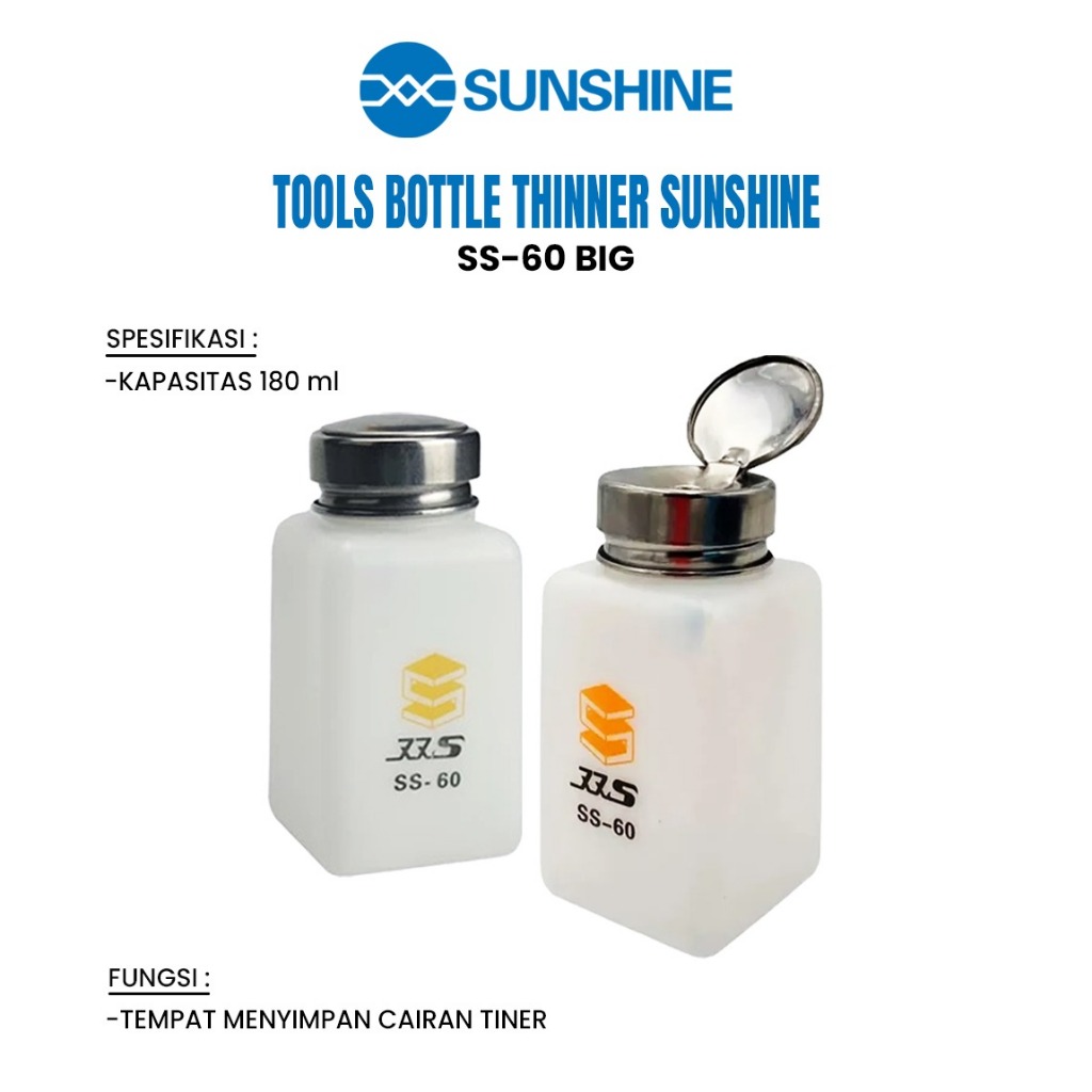 Jual BOTOL TINER SS-60 BIG | Shopee Indonesia