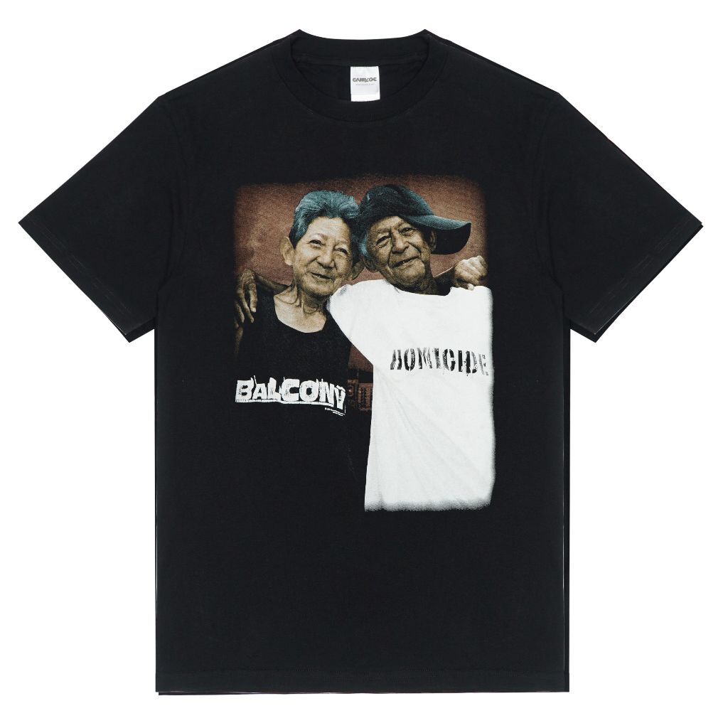 Jual Tshirt BALCONY X HOMICIDE - MEMOAR DARK | Grimloc Official ...