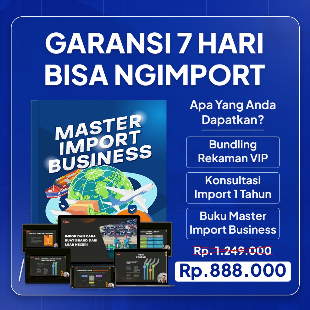 Jual Course Richard Putra Master Import Business Jago & Bisnis Digital ...