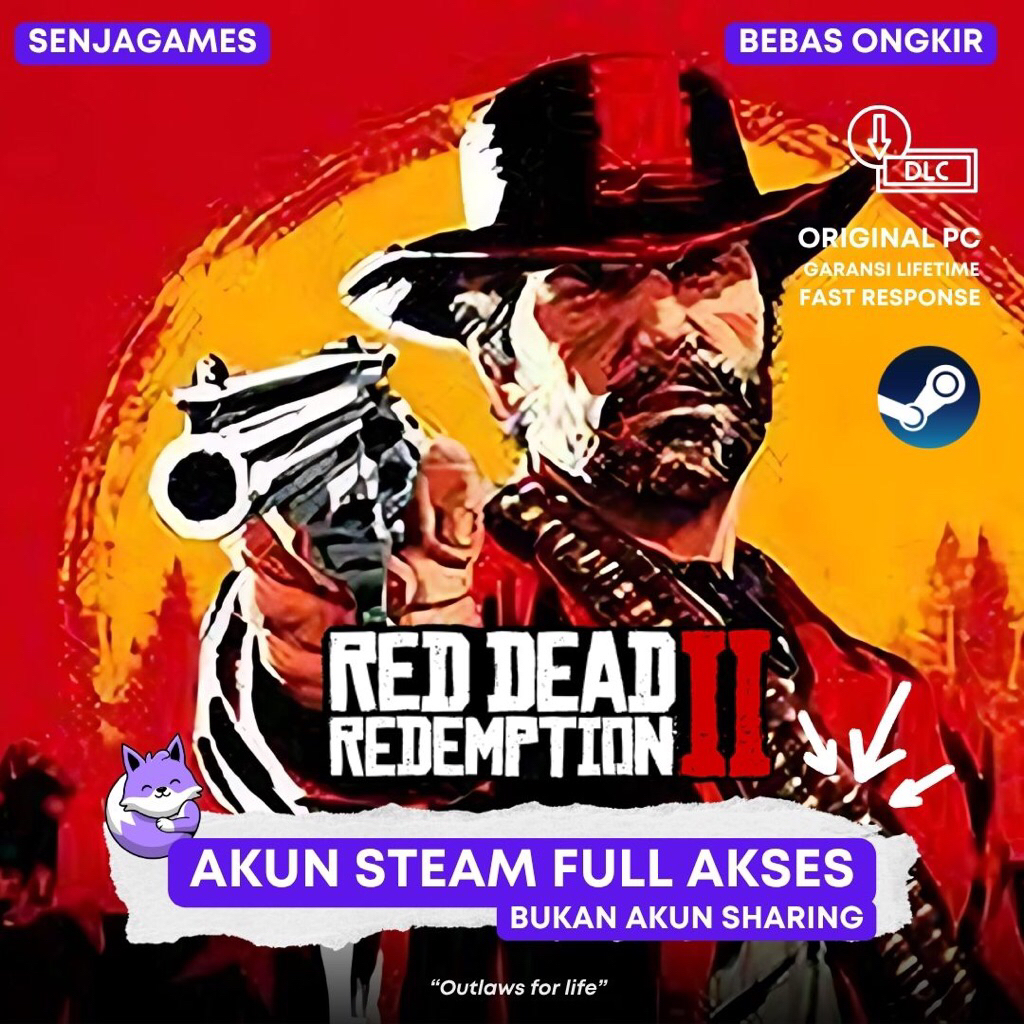 Jual Red Dead Redemption II Ultimate Edition Original Rockstar PC ...