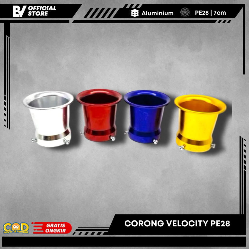 Jual Velocity corong karbu pe 28 26 24 pwl 28 26 24 pwk 28 26 24 ukuran ...
