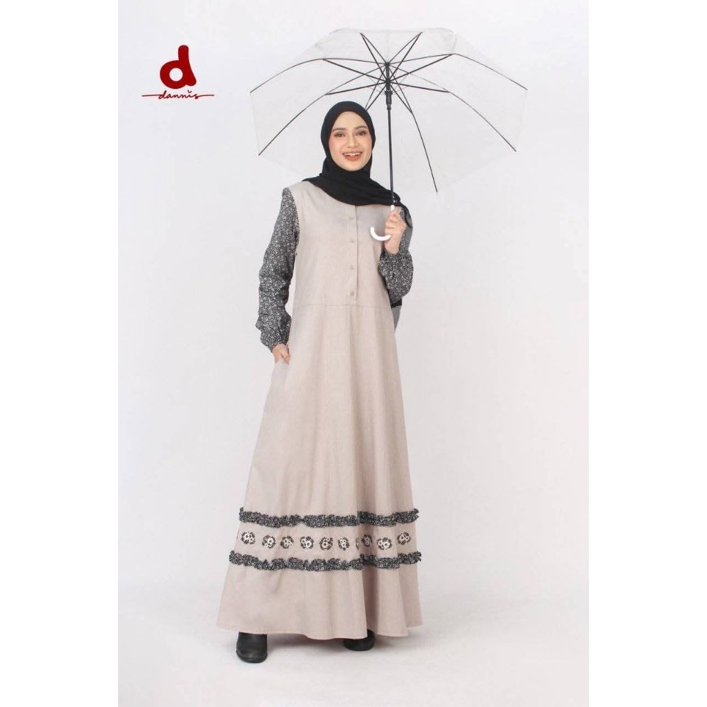 Jual Dannis A241209 Gamis Abaya Pakaian Muslim Wanita Remaja dan Dewasa ...