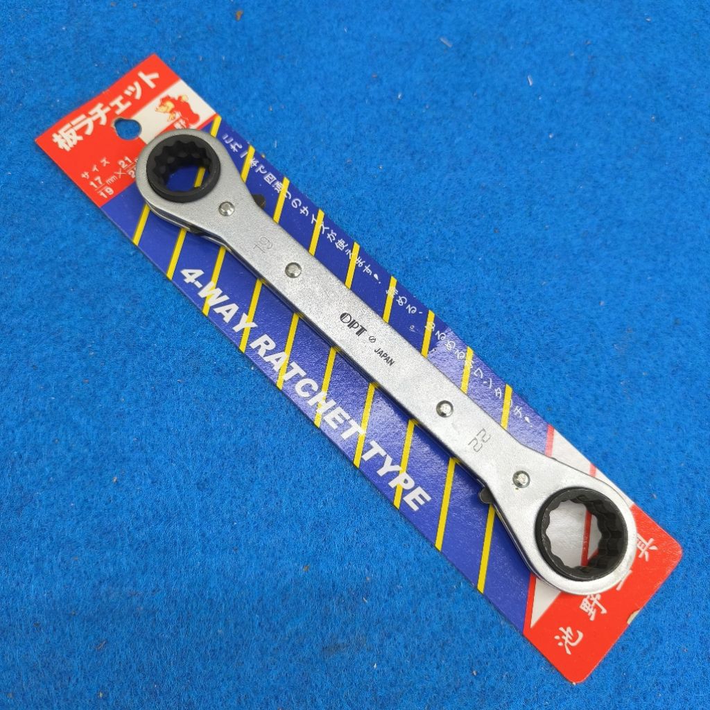 Jual 4 Way rachet wrench opt 6mm x 8mm x 9mm x 10mm Kunci kotrek ring ...