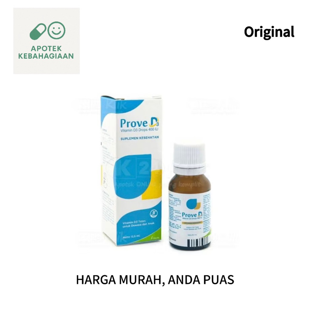 Jual PROVE D3 DROPS 400IU / PROVE D3 DROPS 400 IU / PROVE-D3 DROP ...